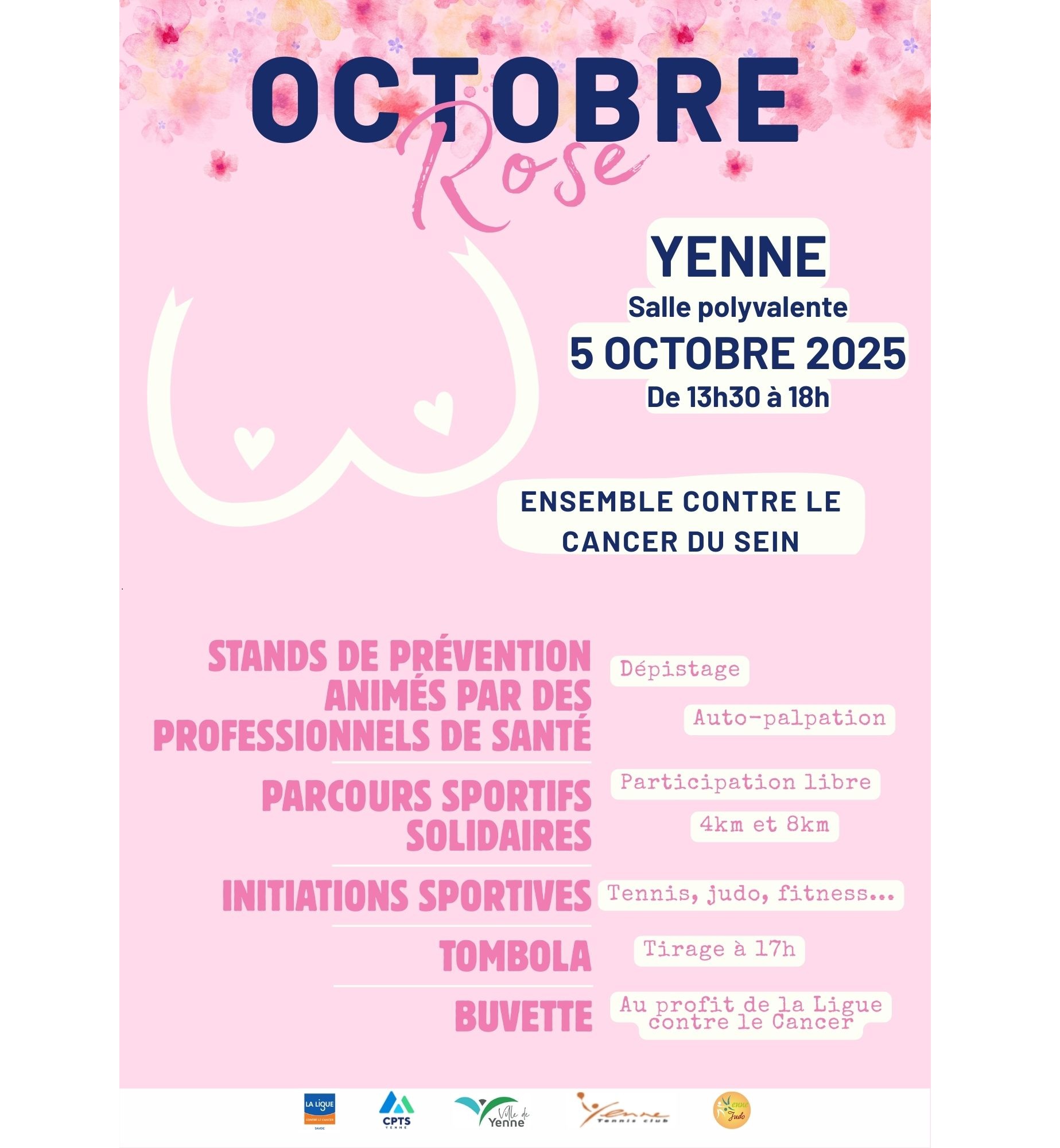 Octobre rose | Mairie de Yenne